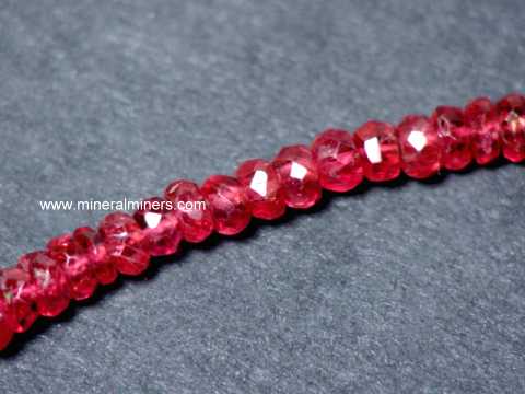 Gemstone Necklaces: Natural Gemstone Faceted Bead Necklaces