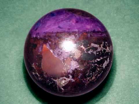 Sugilite Spheres and Eggs