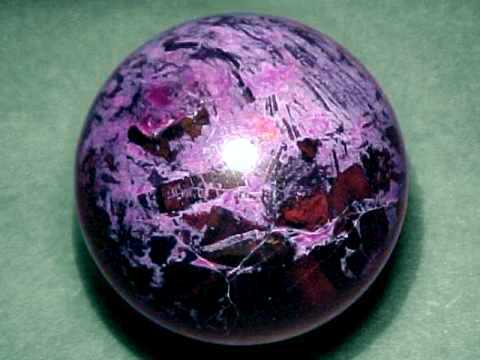 Sugilite Spheres and Eggs