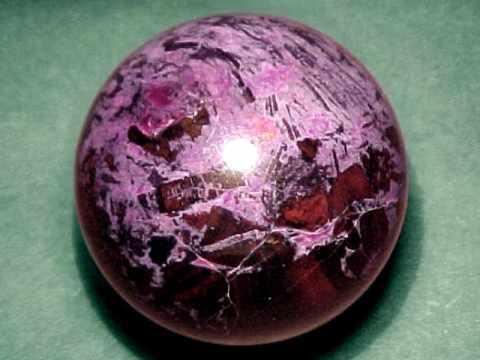 Sugilite Spheres and Eggs