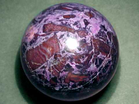 Sugilite Spheres and Eggs