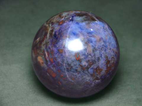 Sugilite Spheres and Eggs