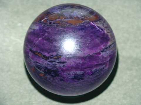 Sugilite Spheres and Eggs