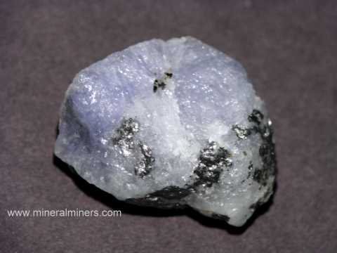 Tanzanite Mineral Specimens and Tanzanite Crystals