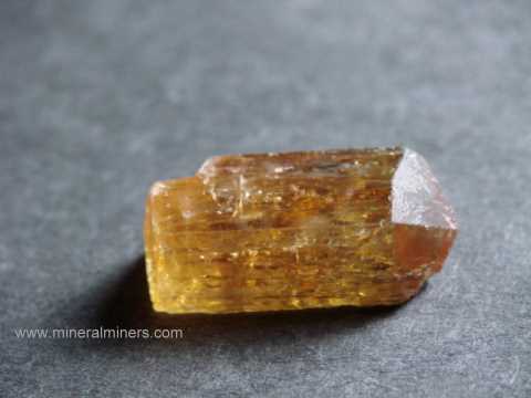 Topaz Crystals and Topaz Mineral Specimens: natural color topaz crystals