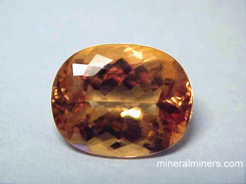 Topaz Gemstones - sky blue, colorless, and natural golden-orange-pink ...