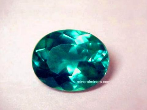 Blue Tourmaline Gemstones: natural color indicolite gemstones