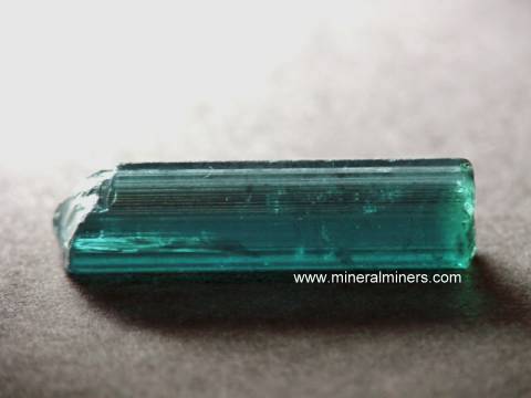 Blue Tourmaline Crystals and Indicolite Matrix Mineral Specimens