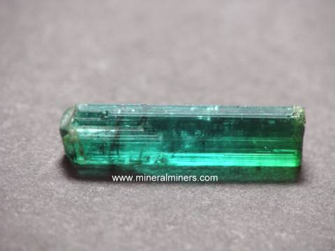 Blue Tourmaline Crystals and Indicolite Matrix Mineral Specimens