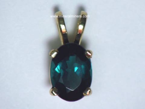 Blue Tourmaline Jewelry - natural color indicolite tourmaline jewelry ...