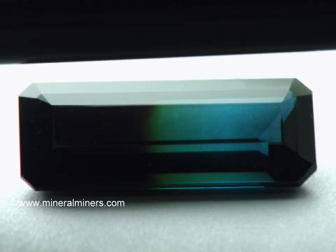 Blue Tourmaline Gemstones: natural color indicolite gems