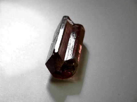 Rubellite Tourmaline Facet Rough: purple, peach, red, sunset & pink