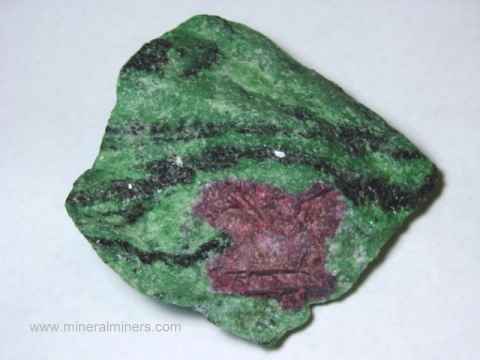 Ruby in Zoisite Rough